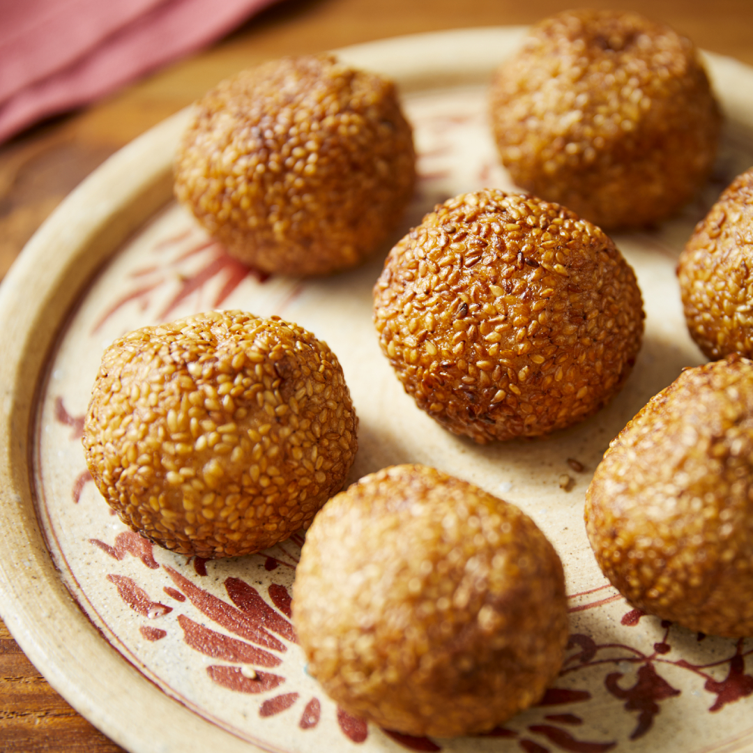 揚げごまだんご | お料理レシピ | 調味料 | 商品紹介 | 宝酒造株式会社